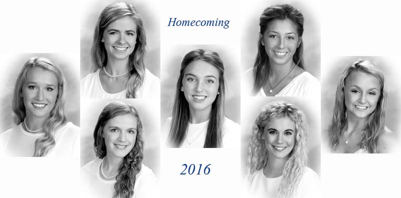 2016 Homecoming Court Presented – The Paper Wolf